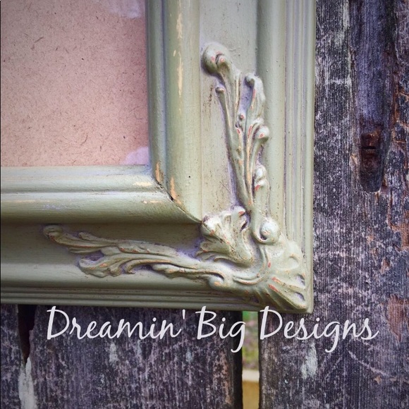 Dreamin’ Big Designs | Accents | Nantucket Green Hand Painted 8x Frame ...